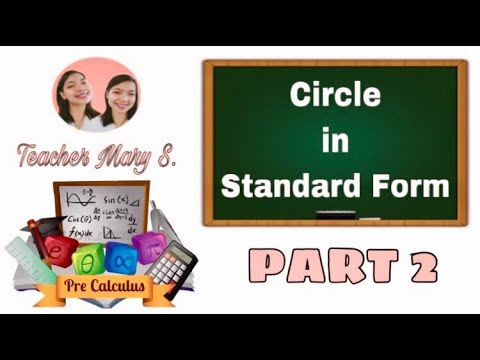 Circle in Standard Form (Pre-Calculus) || part 2/2 - YouTube