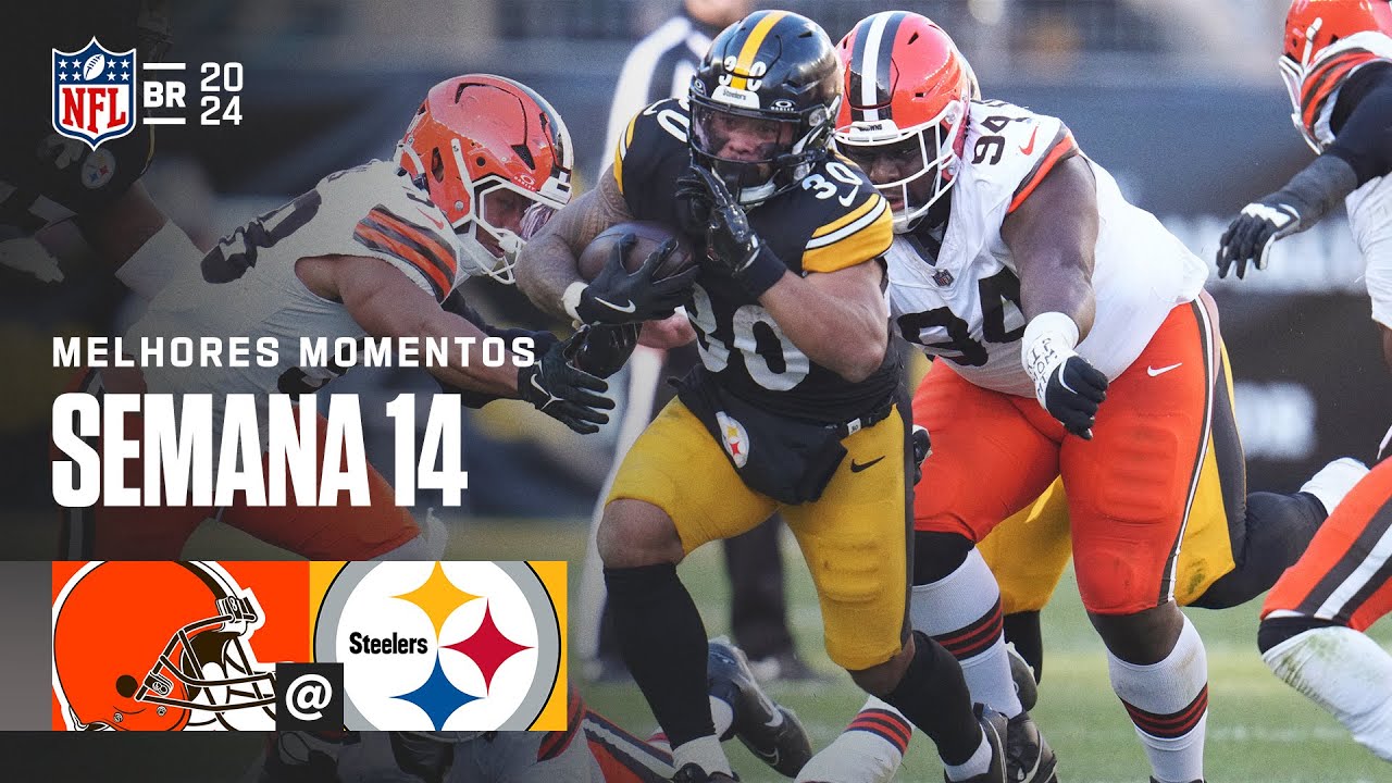 Cleveland Browns vs. Pittsburgh Steelers | Melhores Momentos | NFL 2024 ...