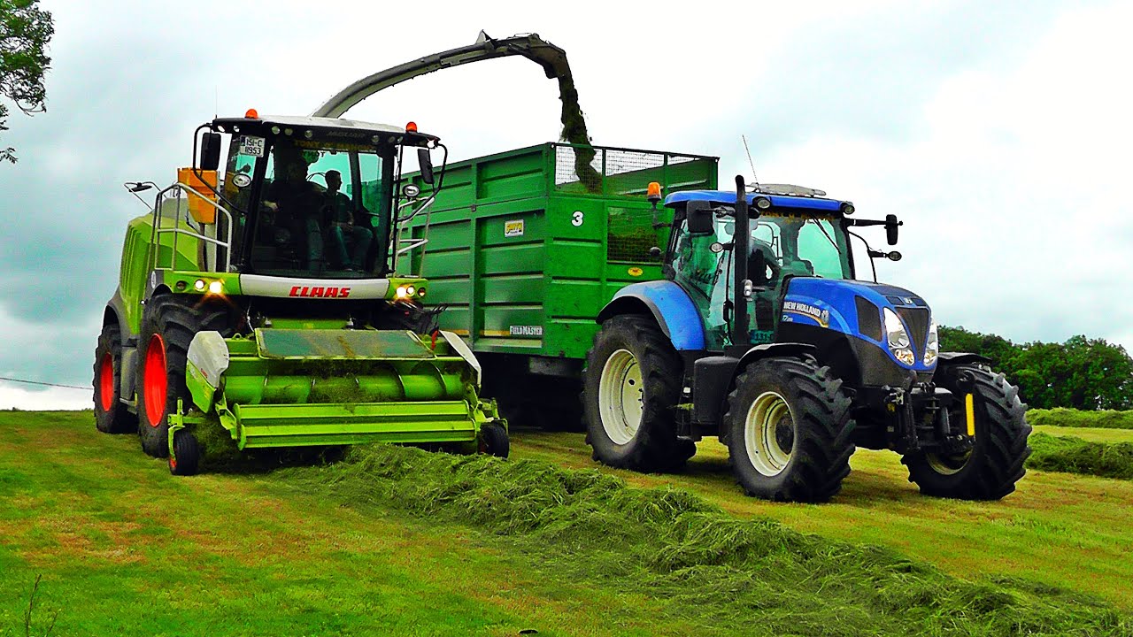 Silage 2016 - Claas Jaguar 970, Cork - YouTube
