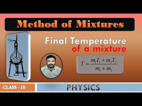 AP&TS || Class 10 | Physics | Heat | Final temperature of a mixture ...