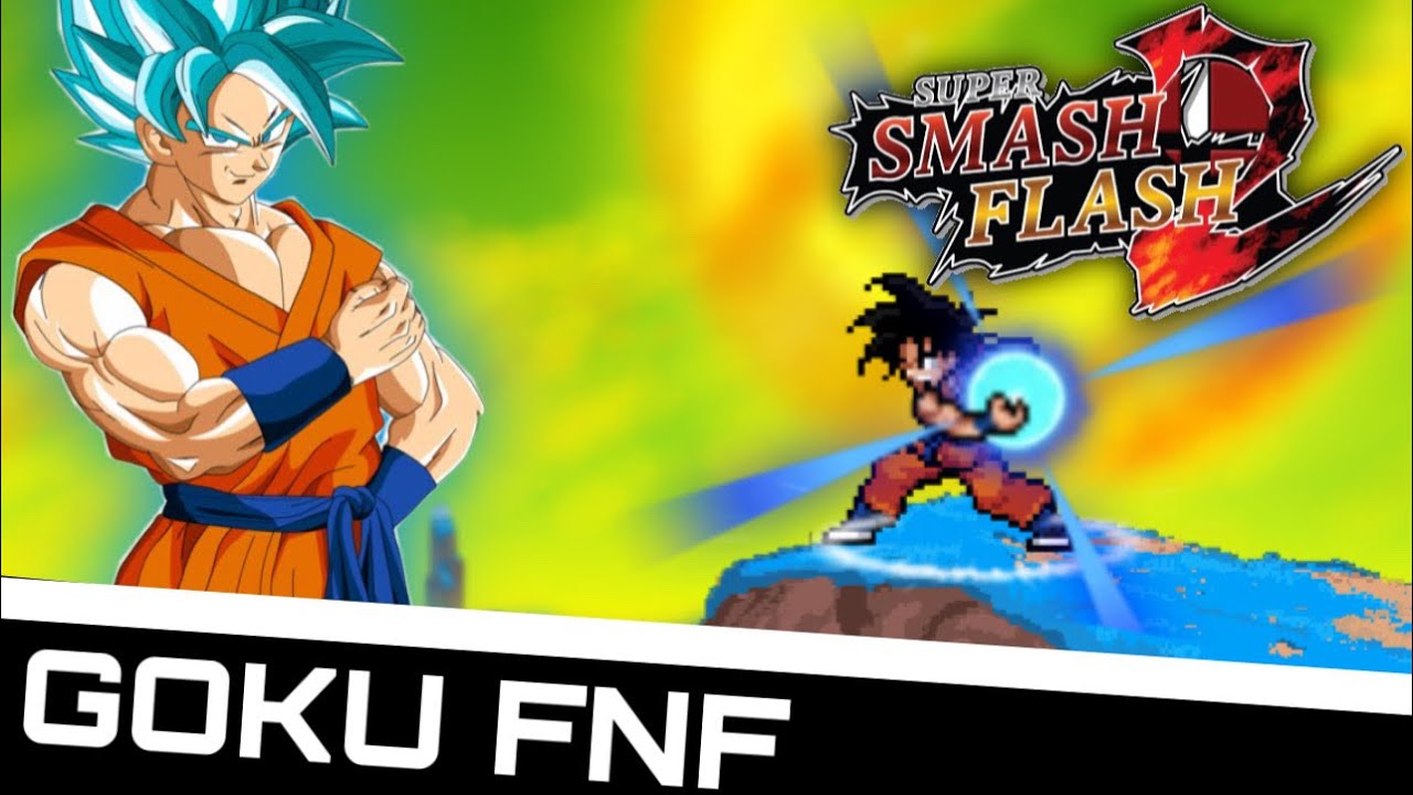 Goku FNF and More.....! | SSF2 Mods - YouTube