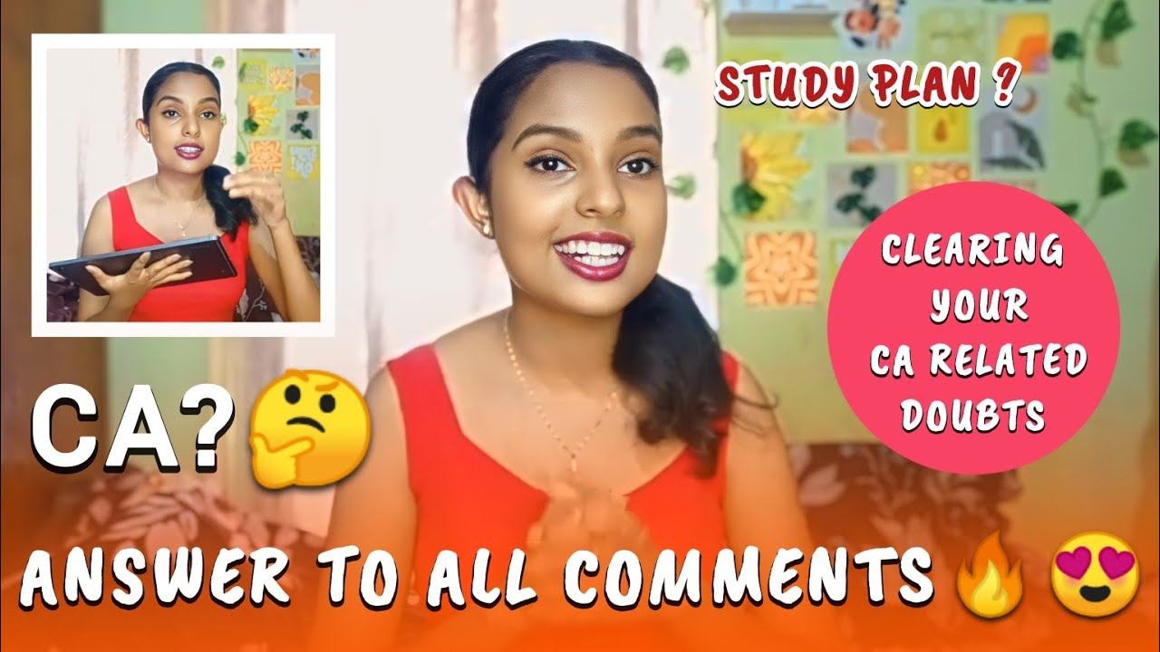 🔥Answer to all CA related doubts ️|CA Intermediate Study Plan |CA inter result |How to pass ...