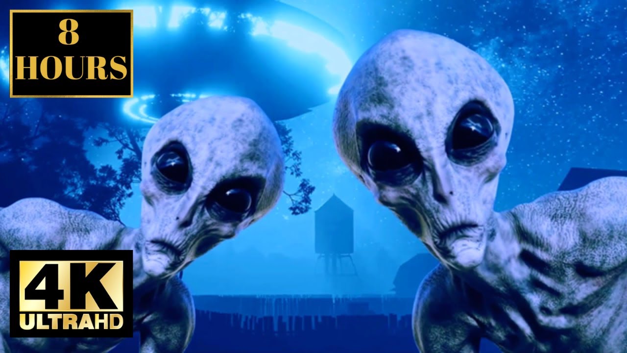 Space Aliens UFO SPACESHIP Visiting Earth Wallpaper Background ...