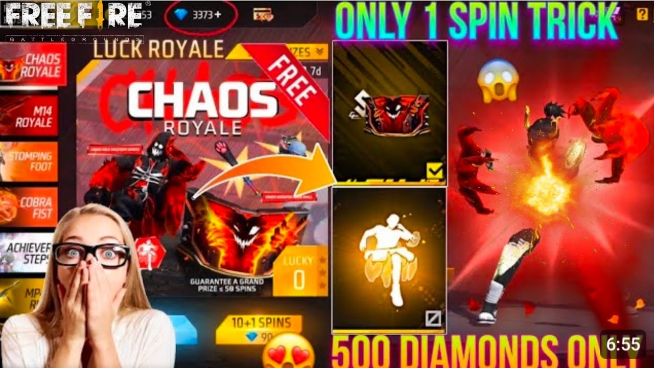 NEW CHAOS ROYAL TODAY FREE FIRE|FREE FIRE NEW EVENT|FF NEW EVENT TODAY ...