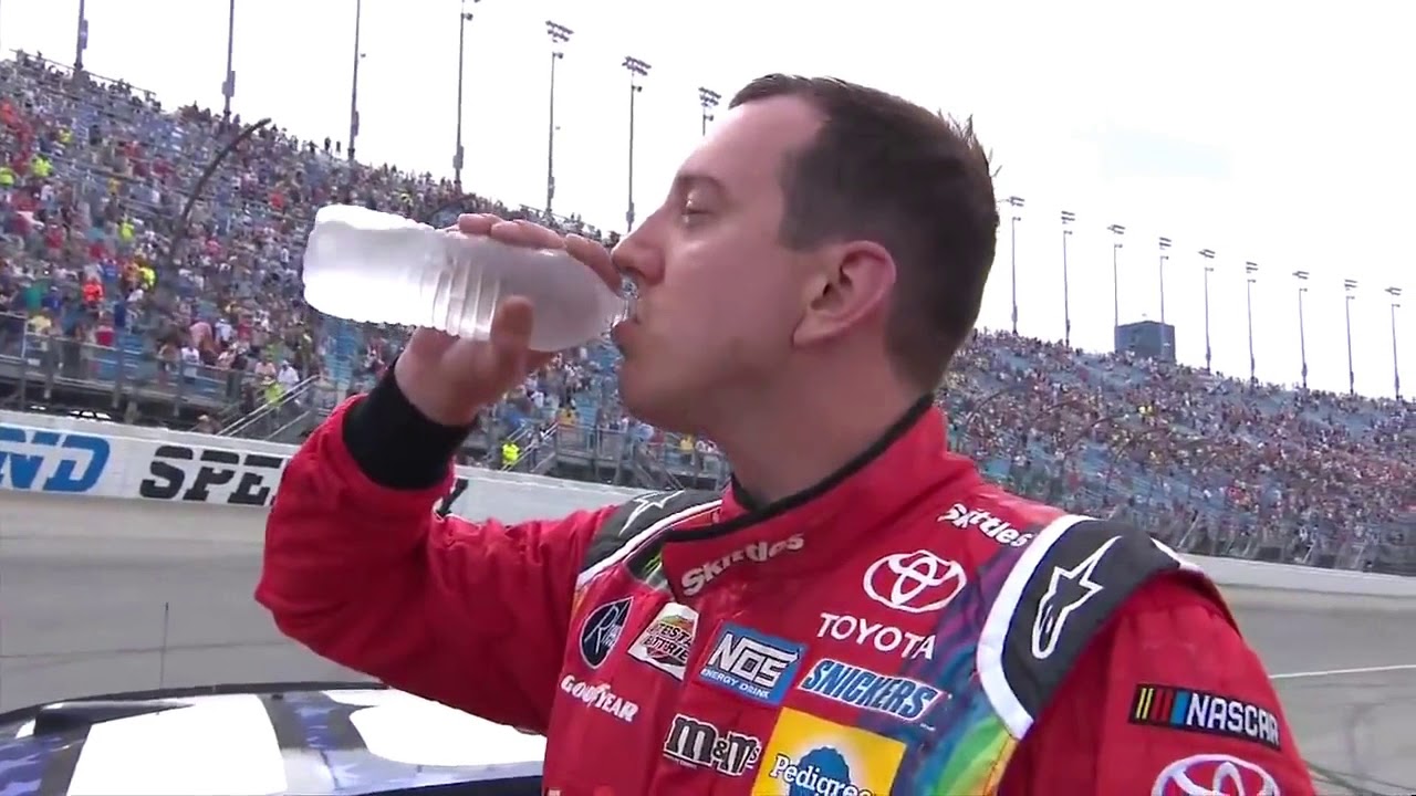 Kyle Busch Chicagoland Interview With Real Audio Dub - YouTube