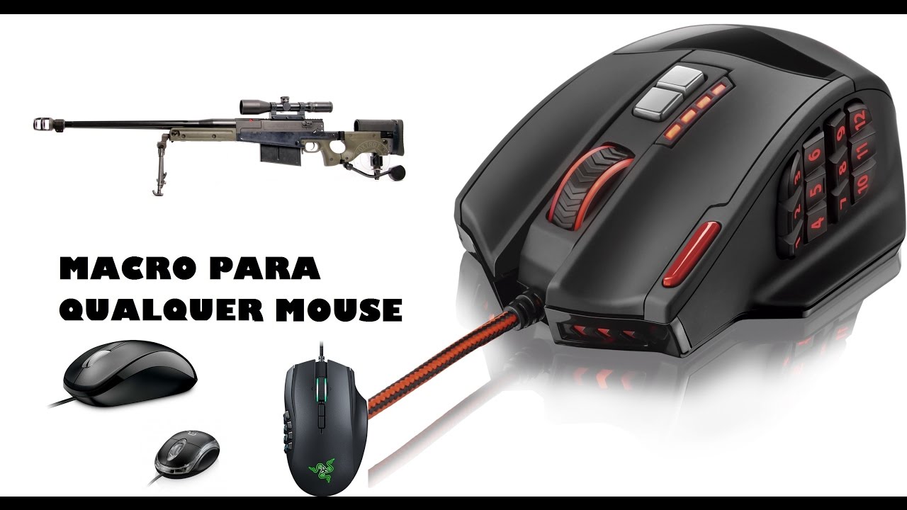 macro para PB sniper/12 23/10/2016 todos os mouses - YouTube