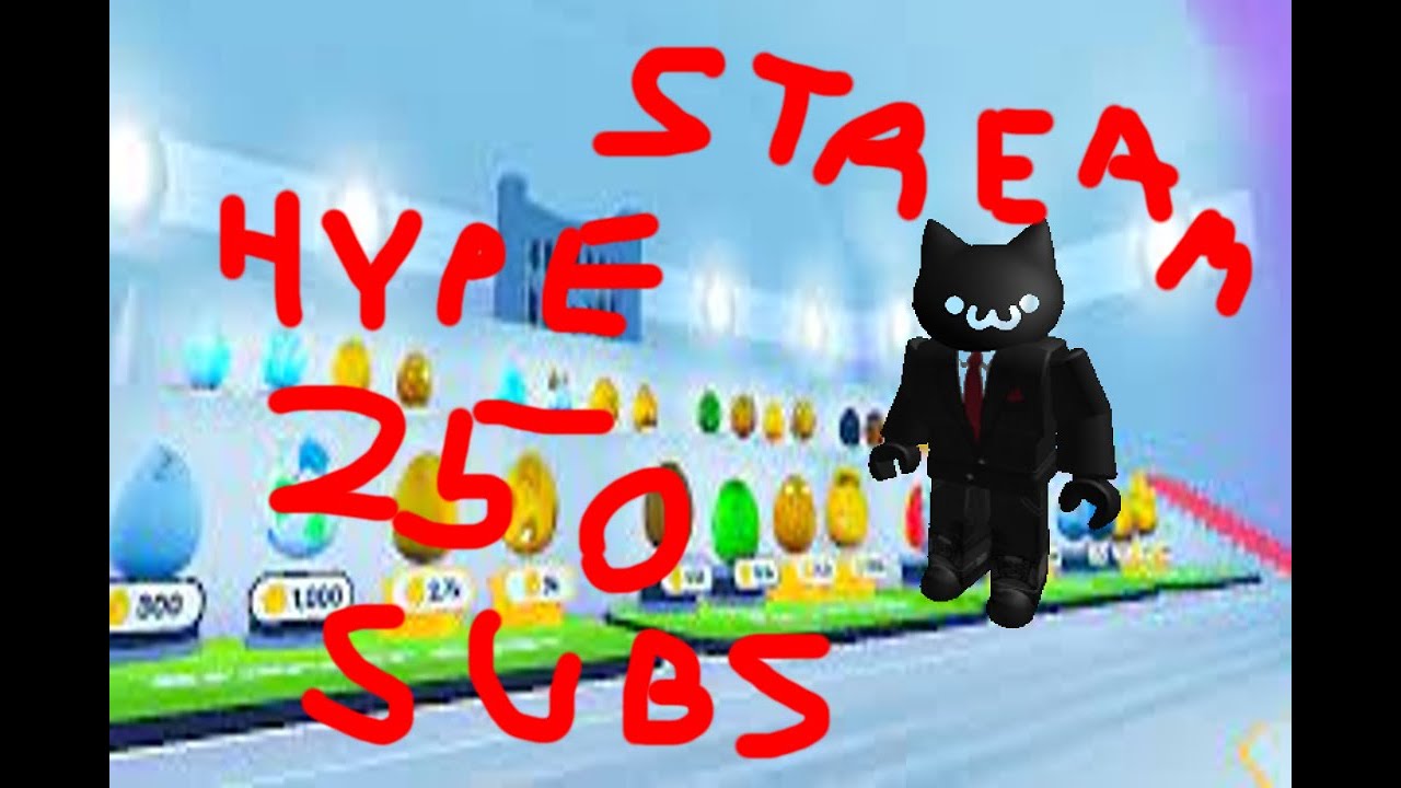 hype 250 subs a pokec hrajeme Roblox - YouTube