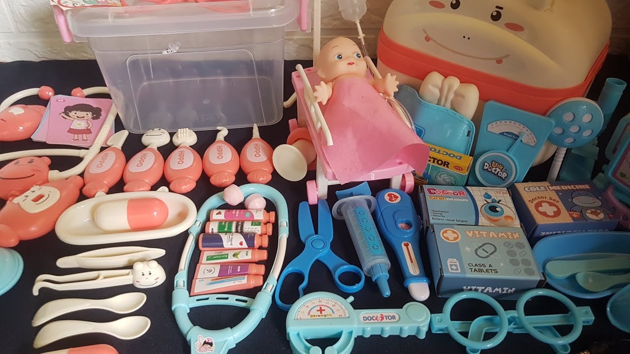 HELLO KITTY ASMR||14 minutes satisfying with unboxing my Blue & Pink ...