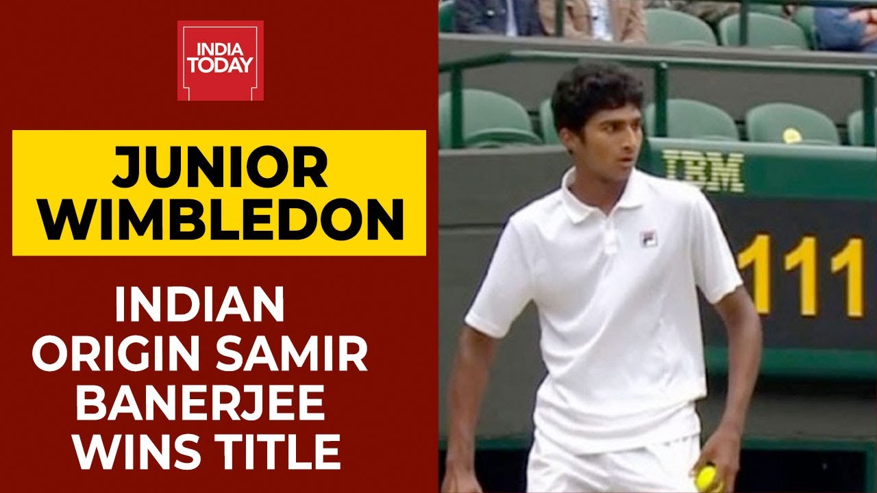 Indian-American Samir Banerjee Wins Junior Wimbledon Title After ...