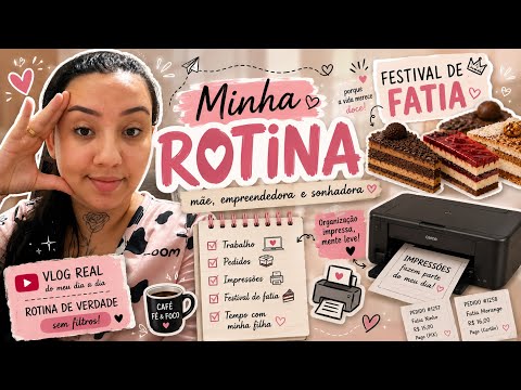 MINHA ROTINA DE MÃE E EMPREENDEDORA😨💕