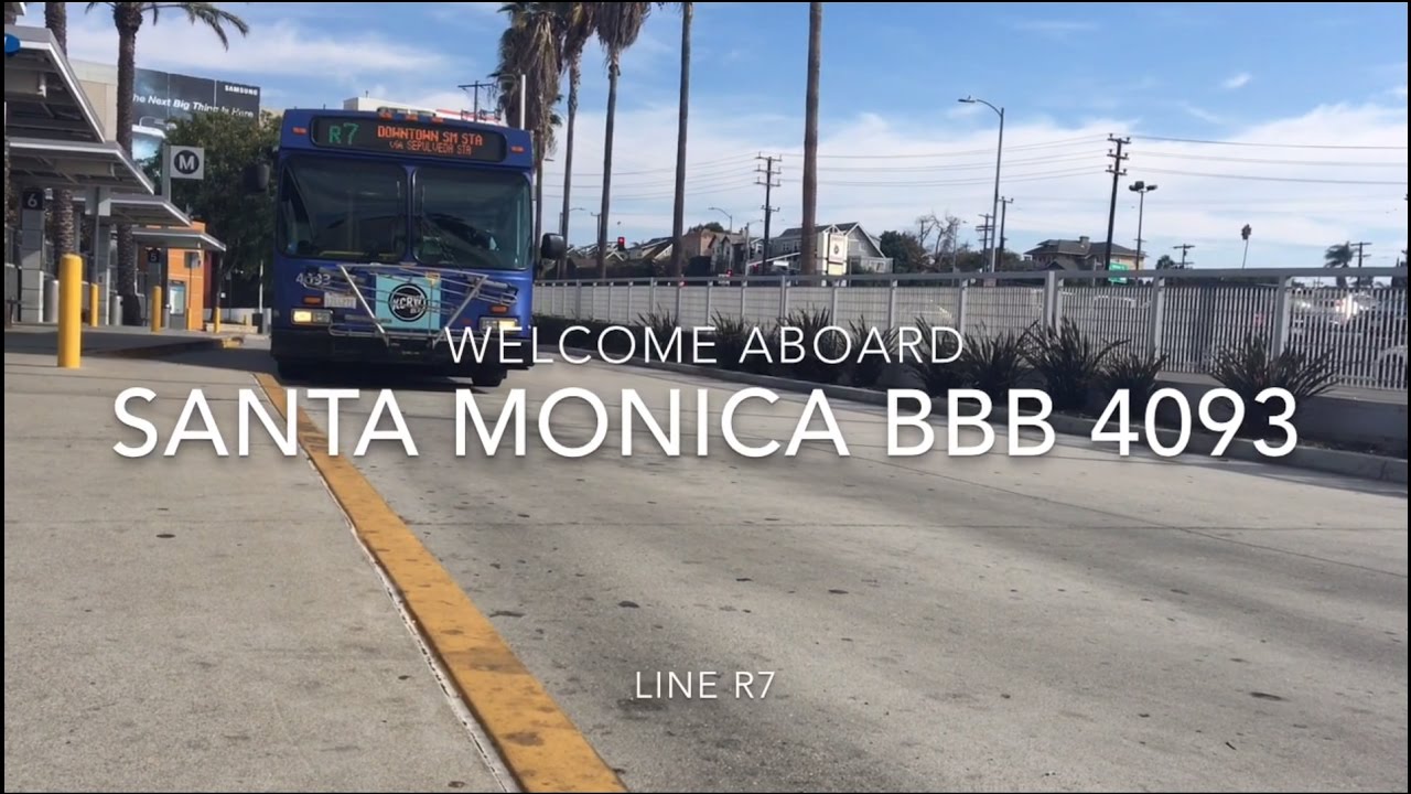 Santa Monica's Big Blue Bus 2006 New Flyer L40LF #4093 | Coin Lloyd's ...