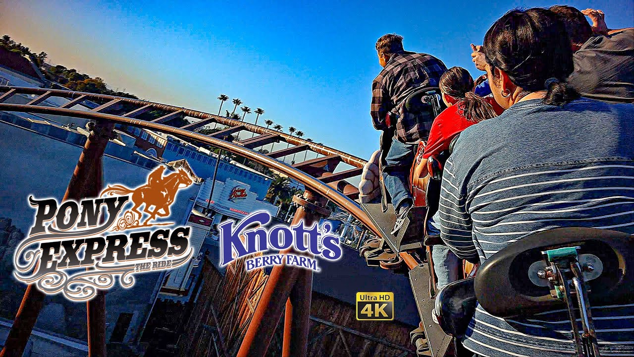 2025 Pony Express Roller Coaster On Ride 4K POV Knott's Berry Farm ...