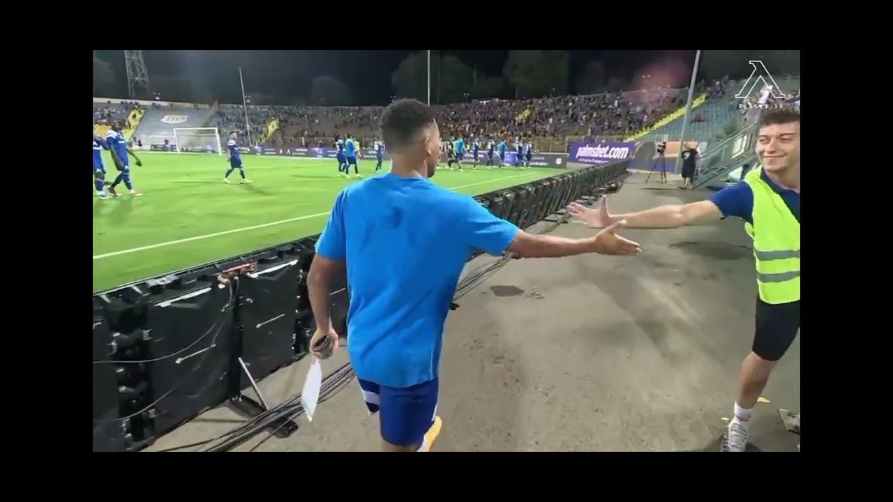 Maicon Araújo from PFC Levski Sofia gave me his match-worn shirt - YouTube