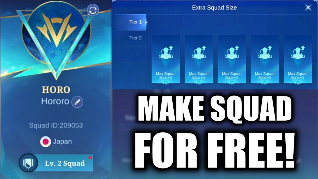 REVAMPED SQUAD SYSTEM AND MORE! | ADVANCE SERVER - YouTube