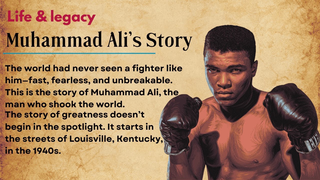 Learn English Through Story – Level 3 | The Story of Muhammad Ali ...