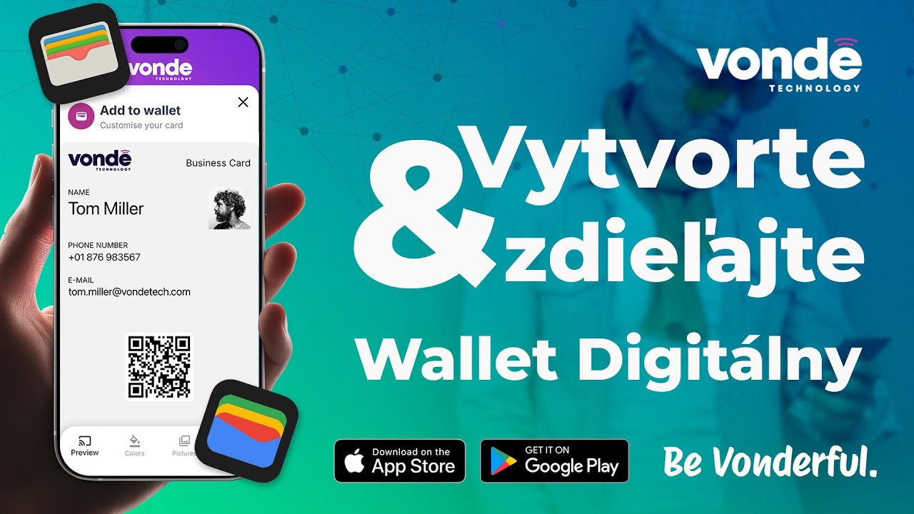 Vonde Pro App | Vytvorte a zdieľajte svoj Wallet – digitálne karty vo ...