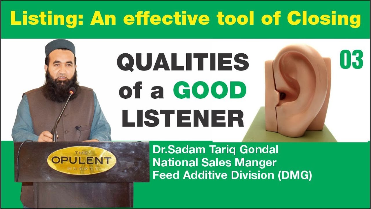 Qualities of Good listening skills - YouTube
