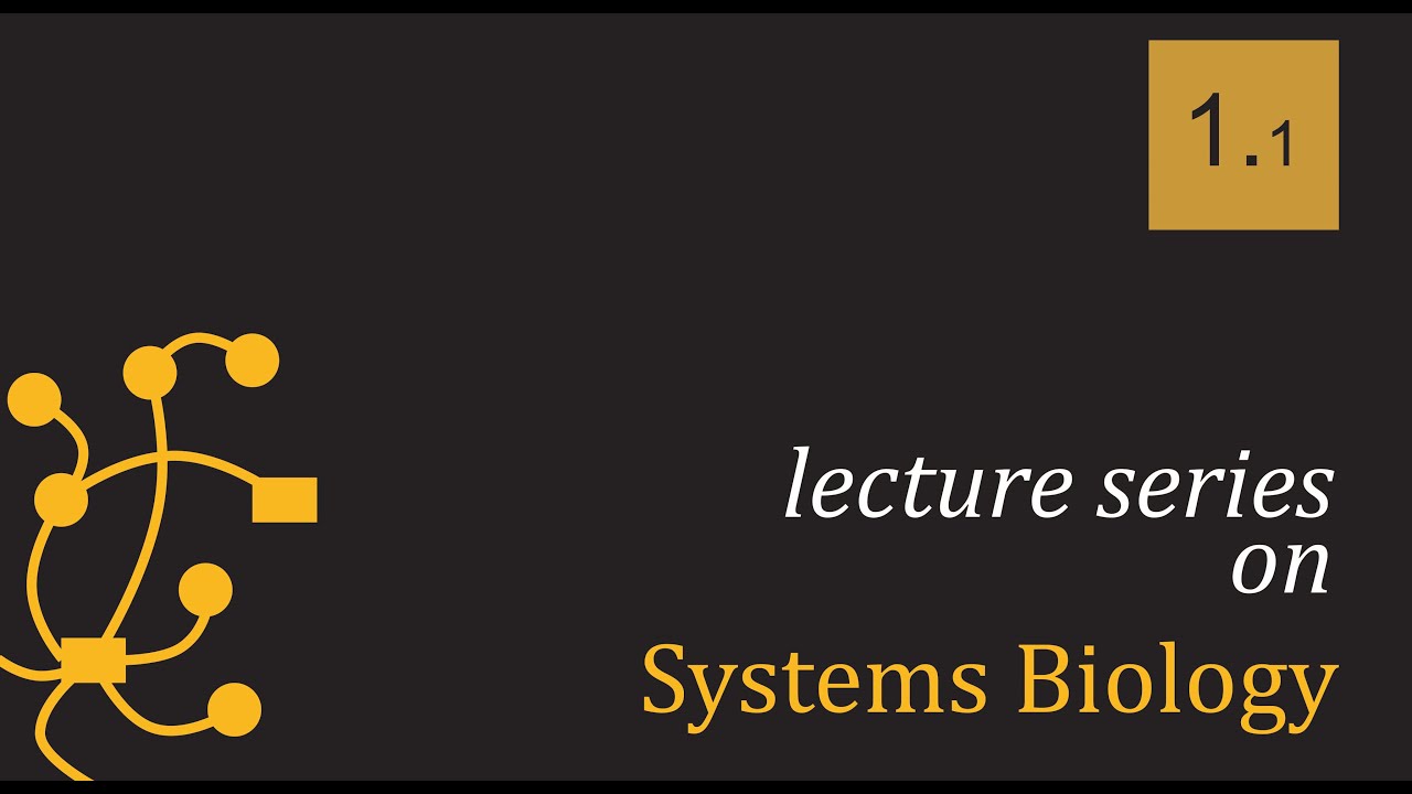 Systems Biology 1.1: Differential Equations For Modeling - YouTube