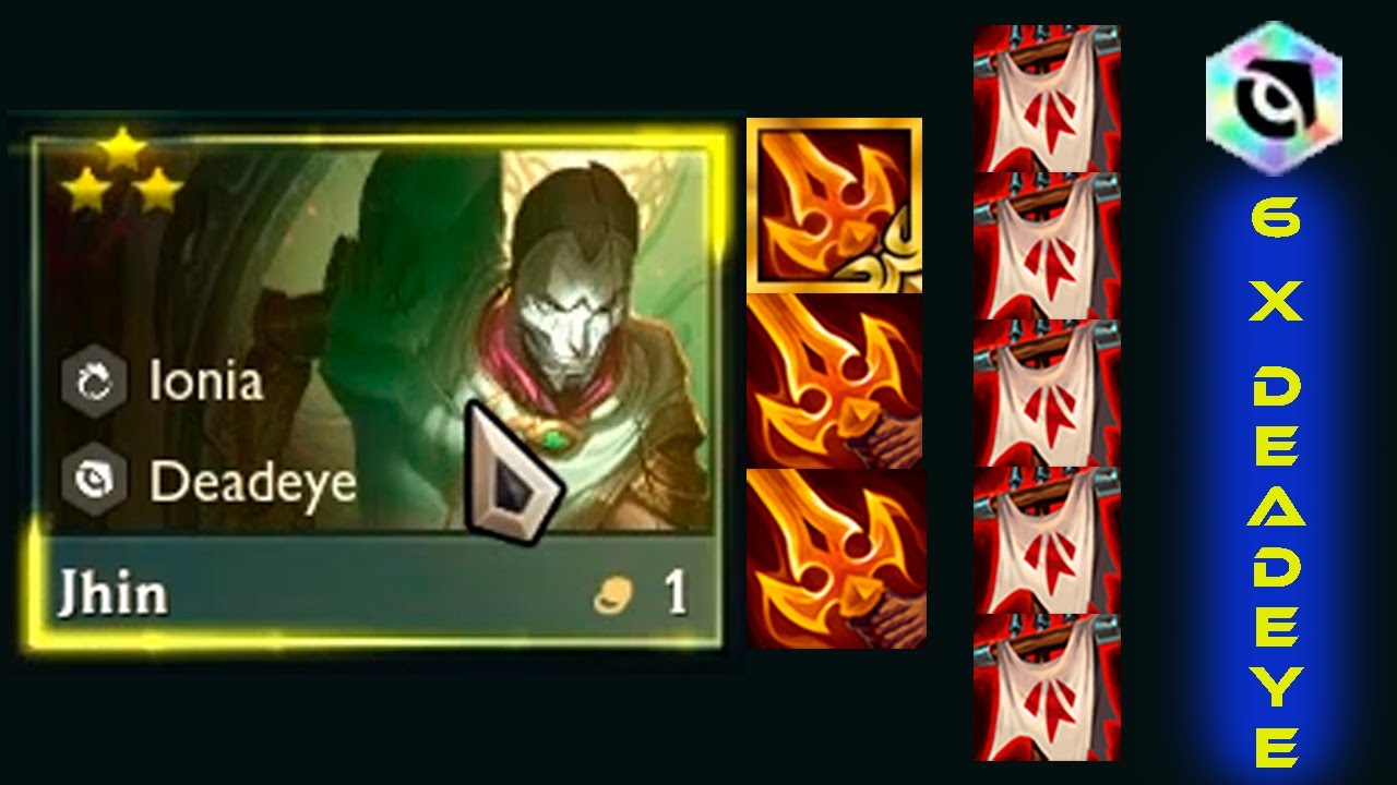 JHIN ⭐⭐⭐ 3X DEATHBLADE AND 4X ZEKE'S HERALD | 6 DEADEYE - YouTube