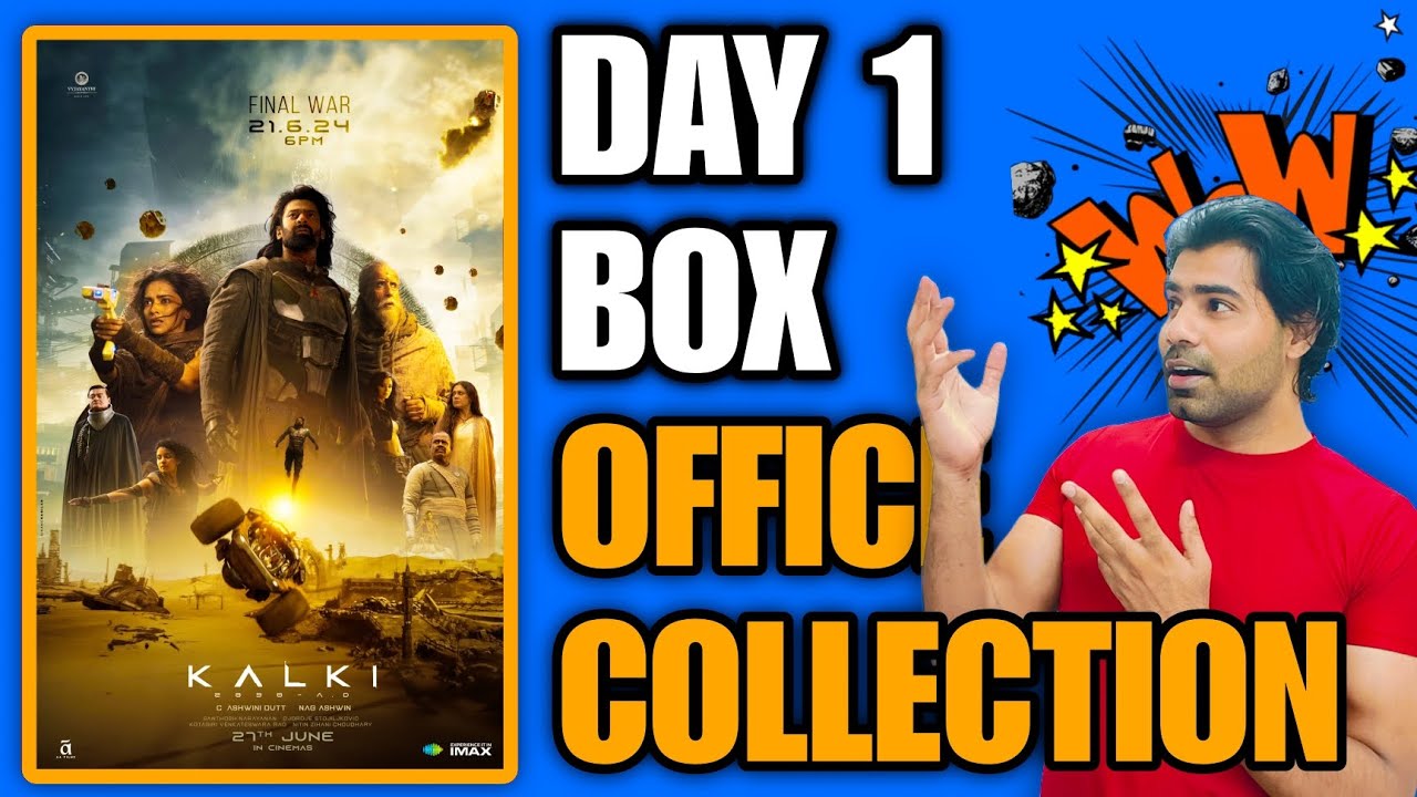 First Day Monster Kalki 🤯 KALKI 2898 AD Box Office Collection # ...