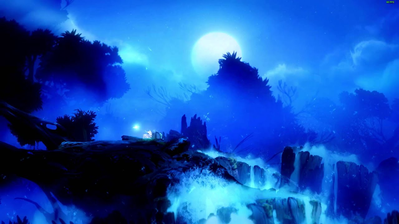 Ori and the blind forest water temple chase - YouTube