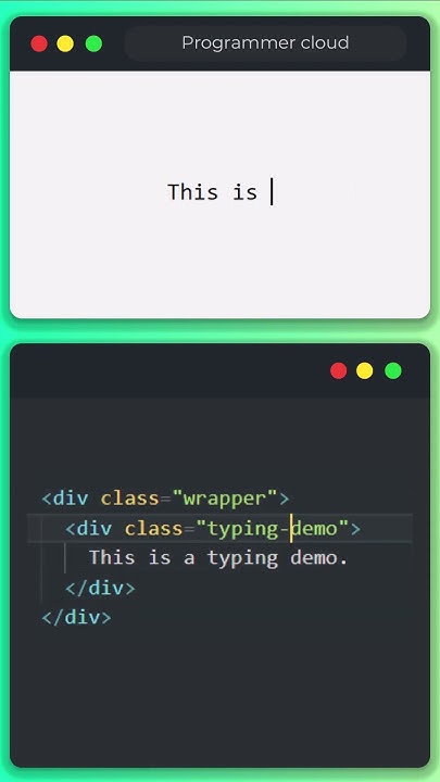 Amazing Typing Animation With Pure CSS 🔥🔥 - YouTube