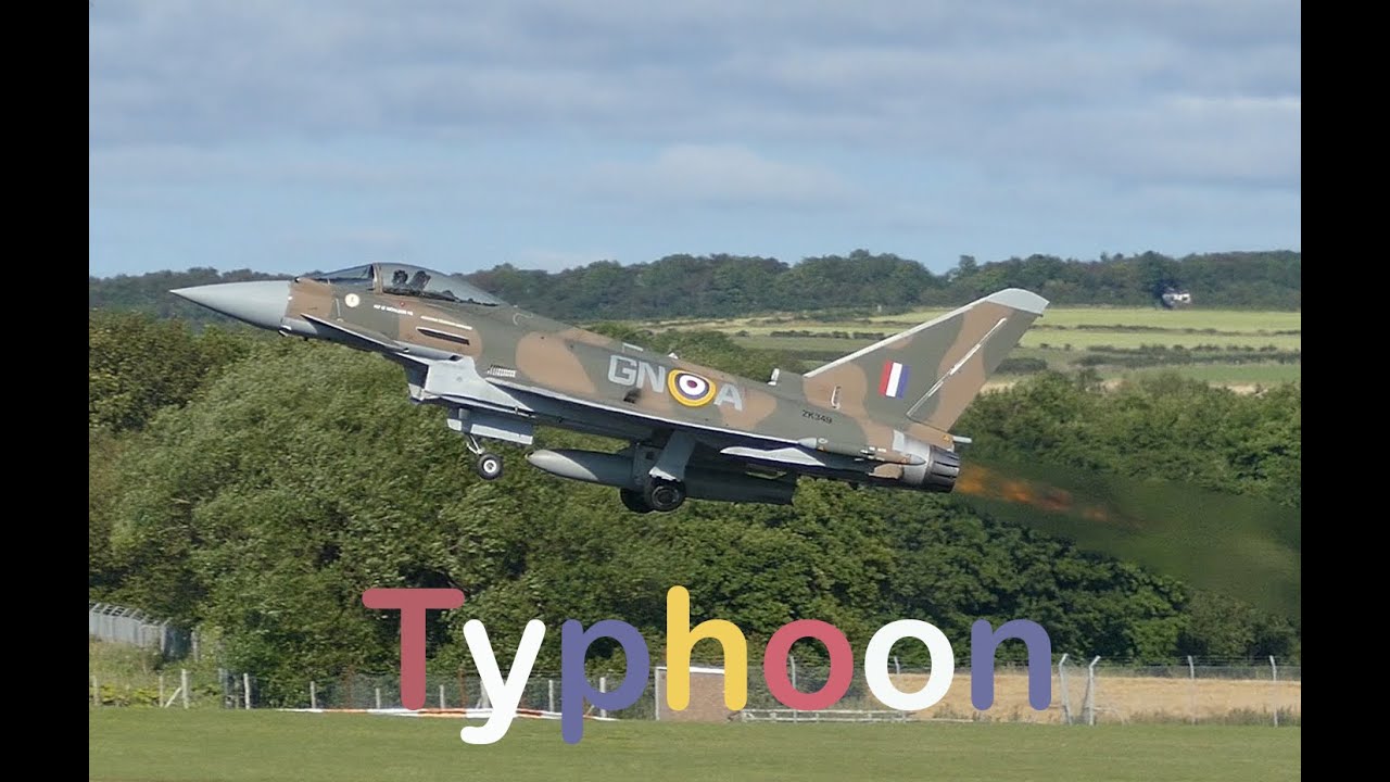 Typhoon - Performance Takeoff [4K/UHD] - YouTube