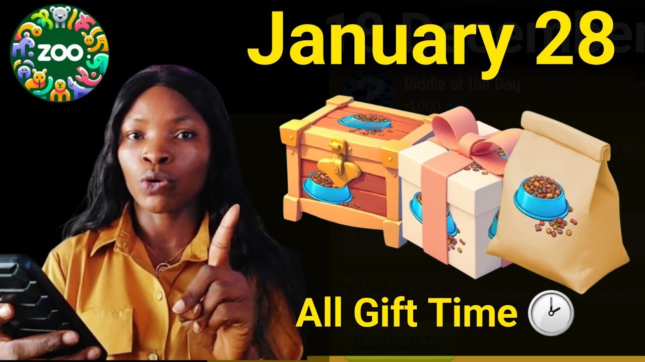 Zoo Airdrop Gift 28 January Today - YouTube