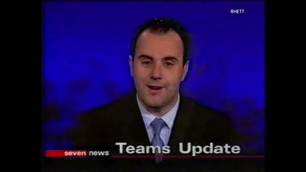 Newsbreak: Teams announced for 2002 AFL Grand Final - YouTube