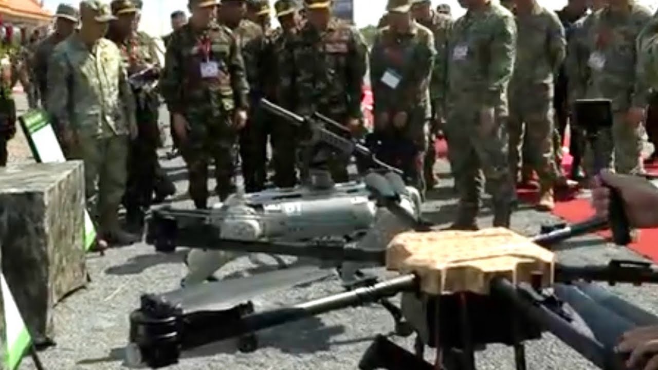 China showcases robot "dogs of war" and weapons during Golden Dragon ...