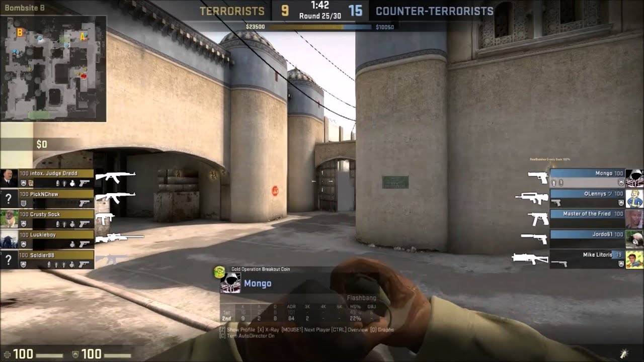 CS:GO Ace To Win The Game! - YouTube