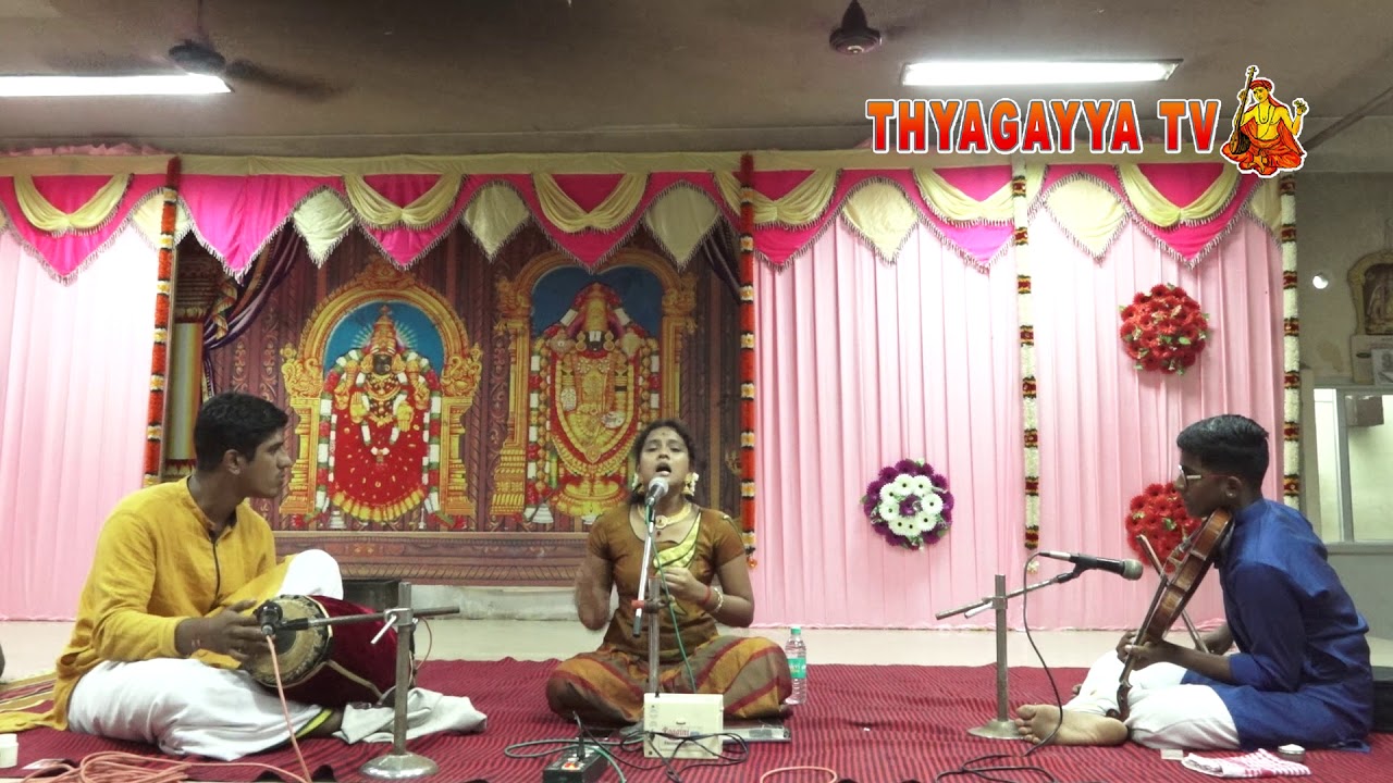 S. Swarathmika - Amma Dharmasamvardhini - Atana - Adi - Sri Thyagaraja ...