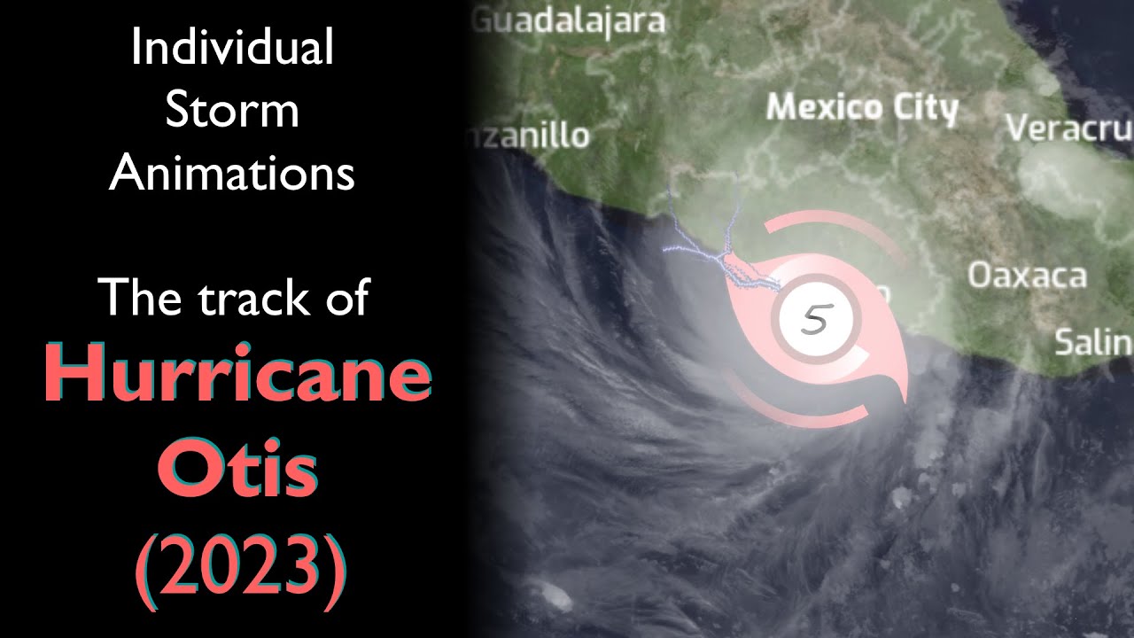 The Track of Hurricane Otis (2023) - YouTube