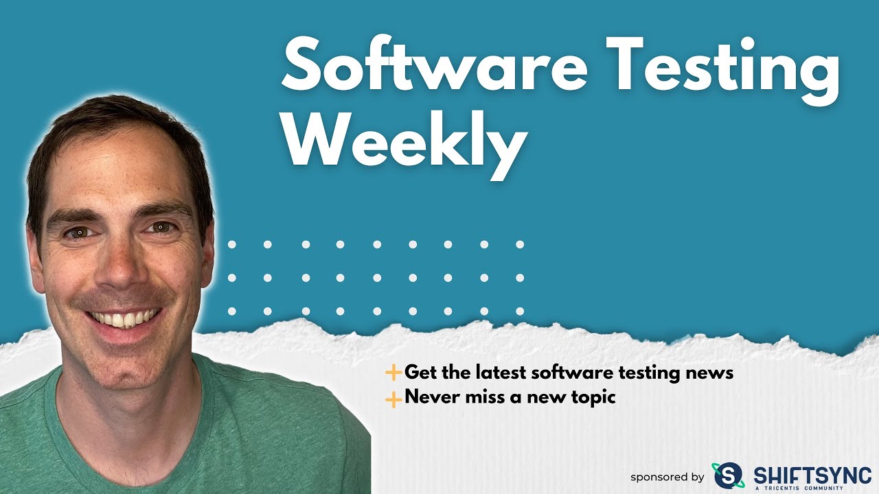 Software Testing Weekly - YouTube