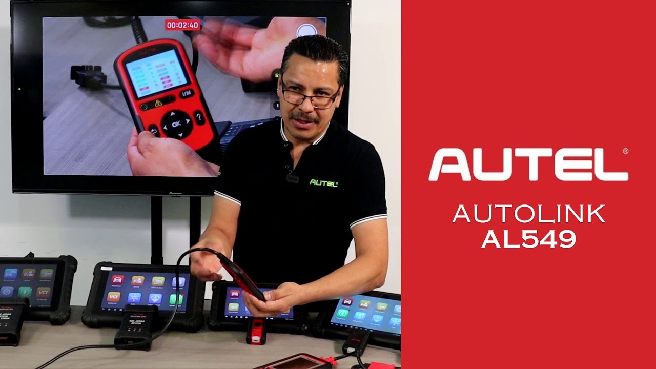 Conoce el escáner AUTEL AL549 - lector de códigos OBD2 - YouTube