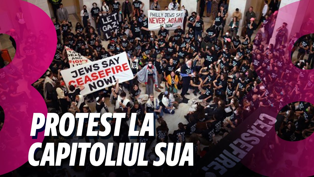 Știri: Protest la Capitoliul SUA /Măsuri sporite de securitate /19.10. ...