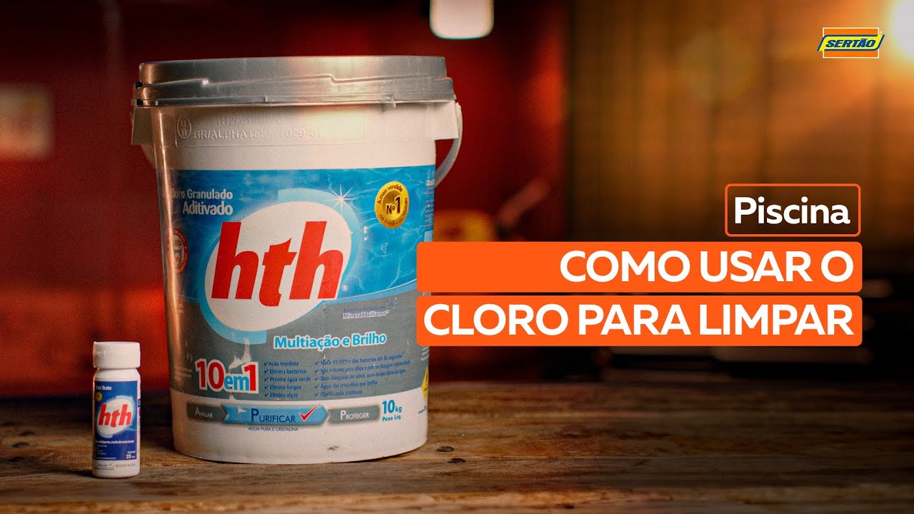 QUAL A IMPORTÂNCIA DO CLORO PARA SUA PISCINA? ASSISTA ATÉ O FINAL E ...