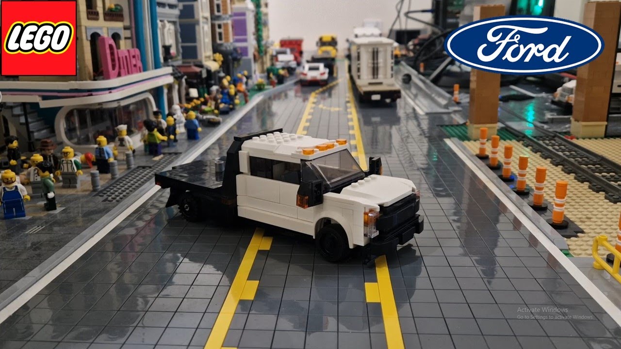 Lego Ford F450 Super Duty XL MOC - YouTube