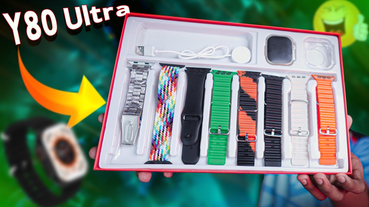 Y80 Ultra Smart Watch Unboxing Video || 1150 Tk Smart Watch ...