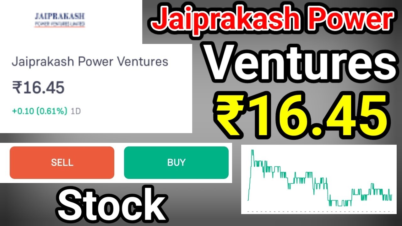 Jaiprakash Power Ventures / Stock market buy and sell stocks news ...