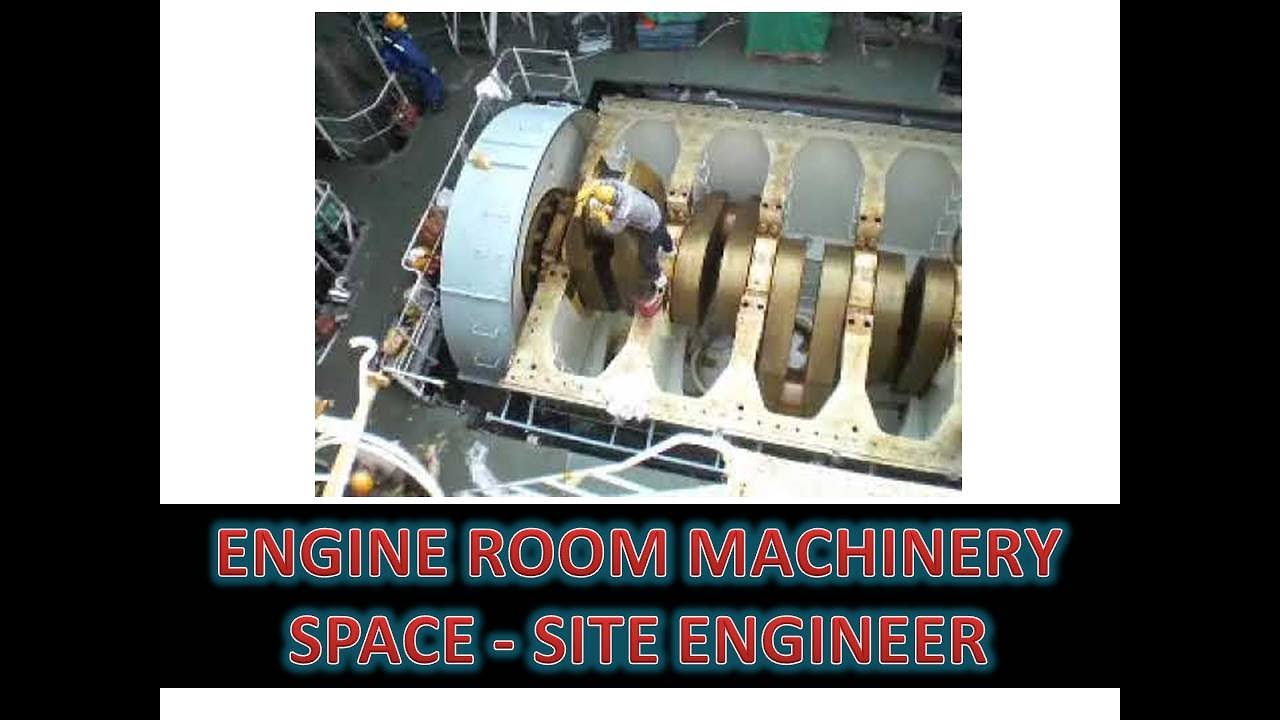 BUILDING ENGINE ROOM MACHINERY SPACE - SITE ENGINEER - YouTube