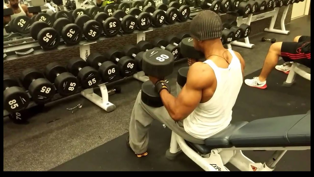 100 Reps INCLINE DB PRESSES INCLINE DB ROWS - YouTube