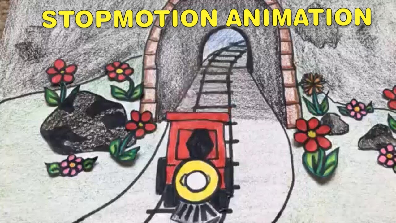Steam Engine Train Stopmotion Animation - YouTube
