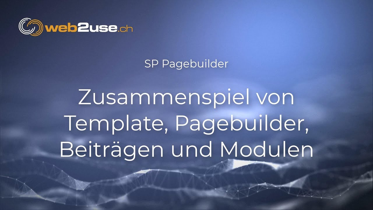 SP Pagebuilder - Zusammenspiel zwischen Template, Pagebuilder ...