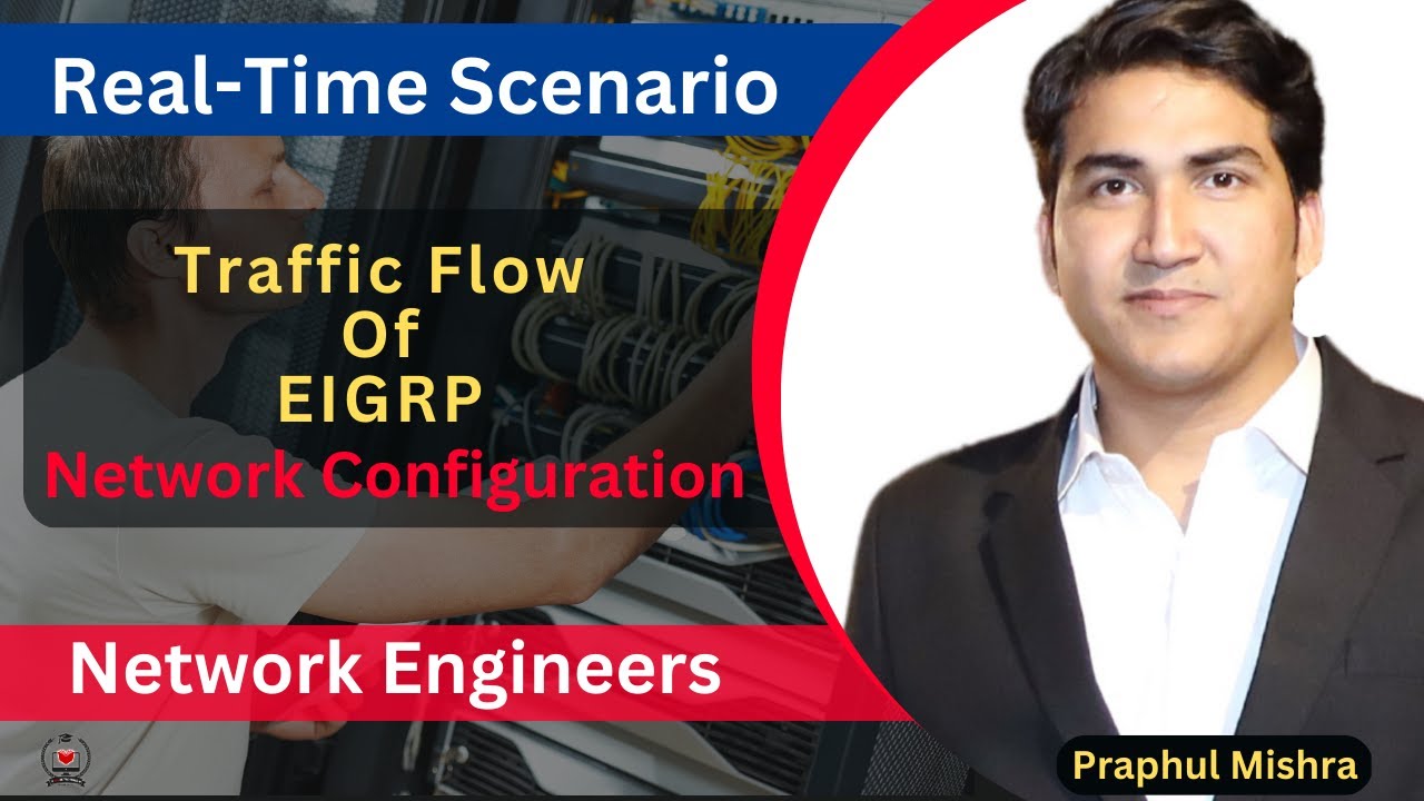 Traffic Flow For Network Engineer | Advanced Redistributions of EIGRP #ccnp #ccie - YouTube