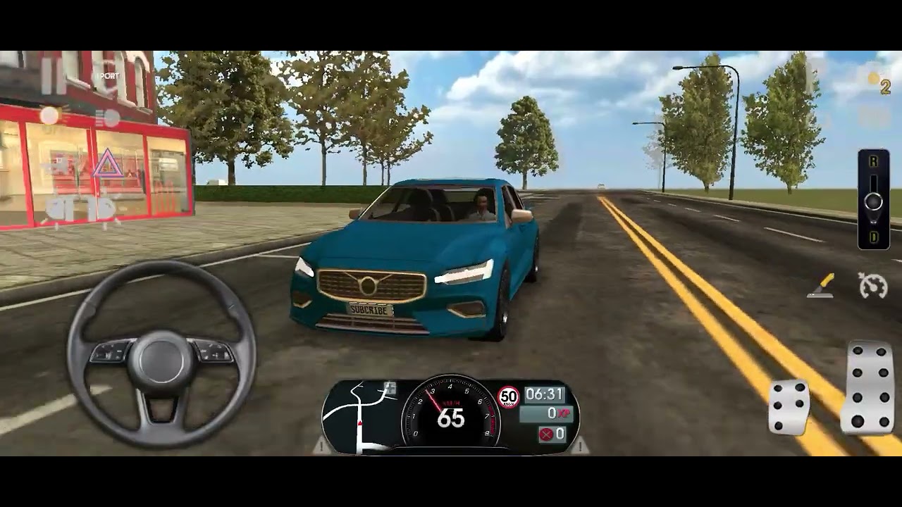 VOLVO S90 - DRIVING SCHOOL SIMULATOR - CAR GAMES Android Gameplay - YouTube