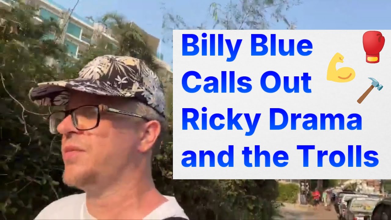 Billy Blue AKA Cheap Charlie Calls out Ricky Drama and the Trolls - YouTube