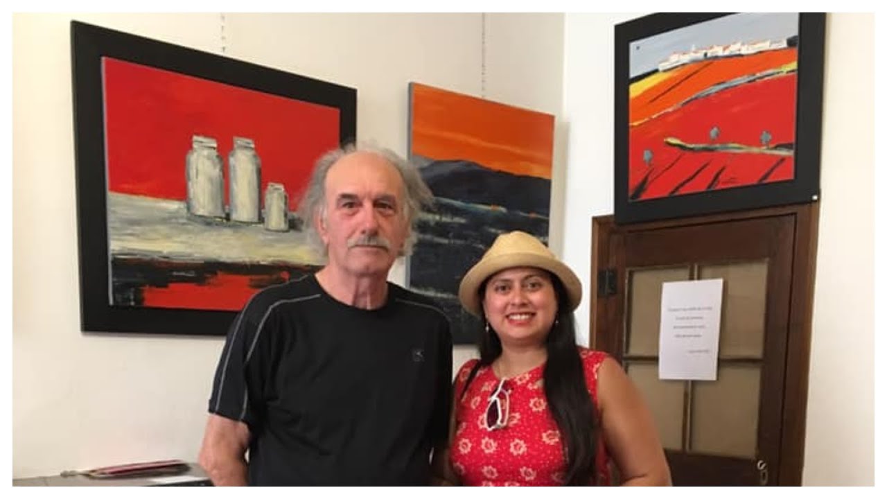 Daniel Mathieu an famous painter of South of France.#Sault # ...