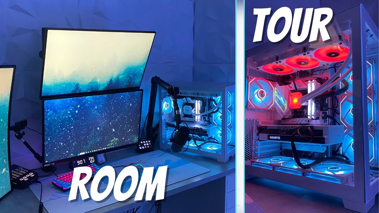 14 Year-Olds Dream $10,000 Setup / Room Tour - YouTube