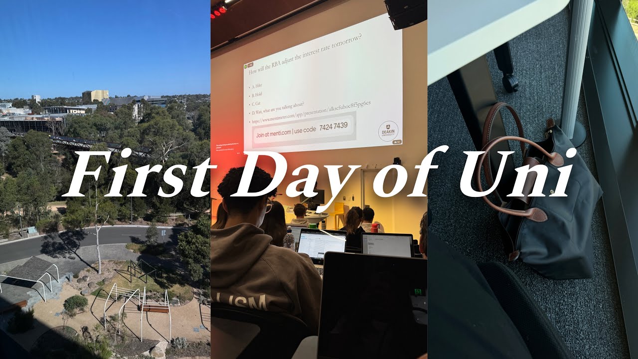 unidiaries#2 MINI FIRST DAY OF UNI💻🖇️📕| lectures, seminar, lunch ...